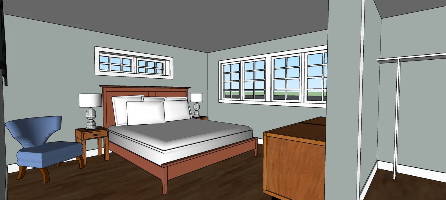 Master Suite Addition: Morton Ave — Rochman Design | Build