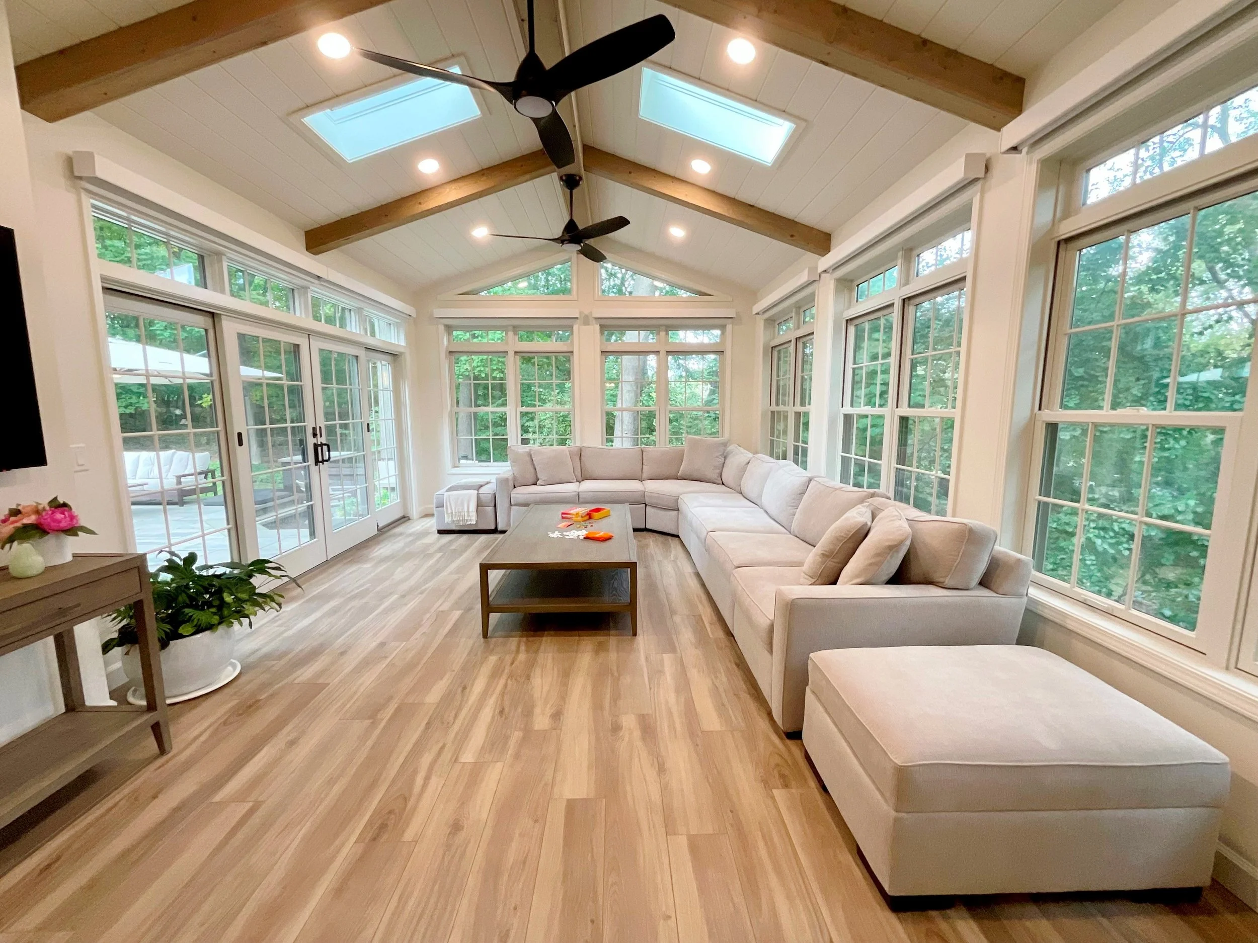 Sunroom Addition – Newport Hills, Ann Arbor by Rochman Design Build ...