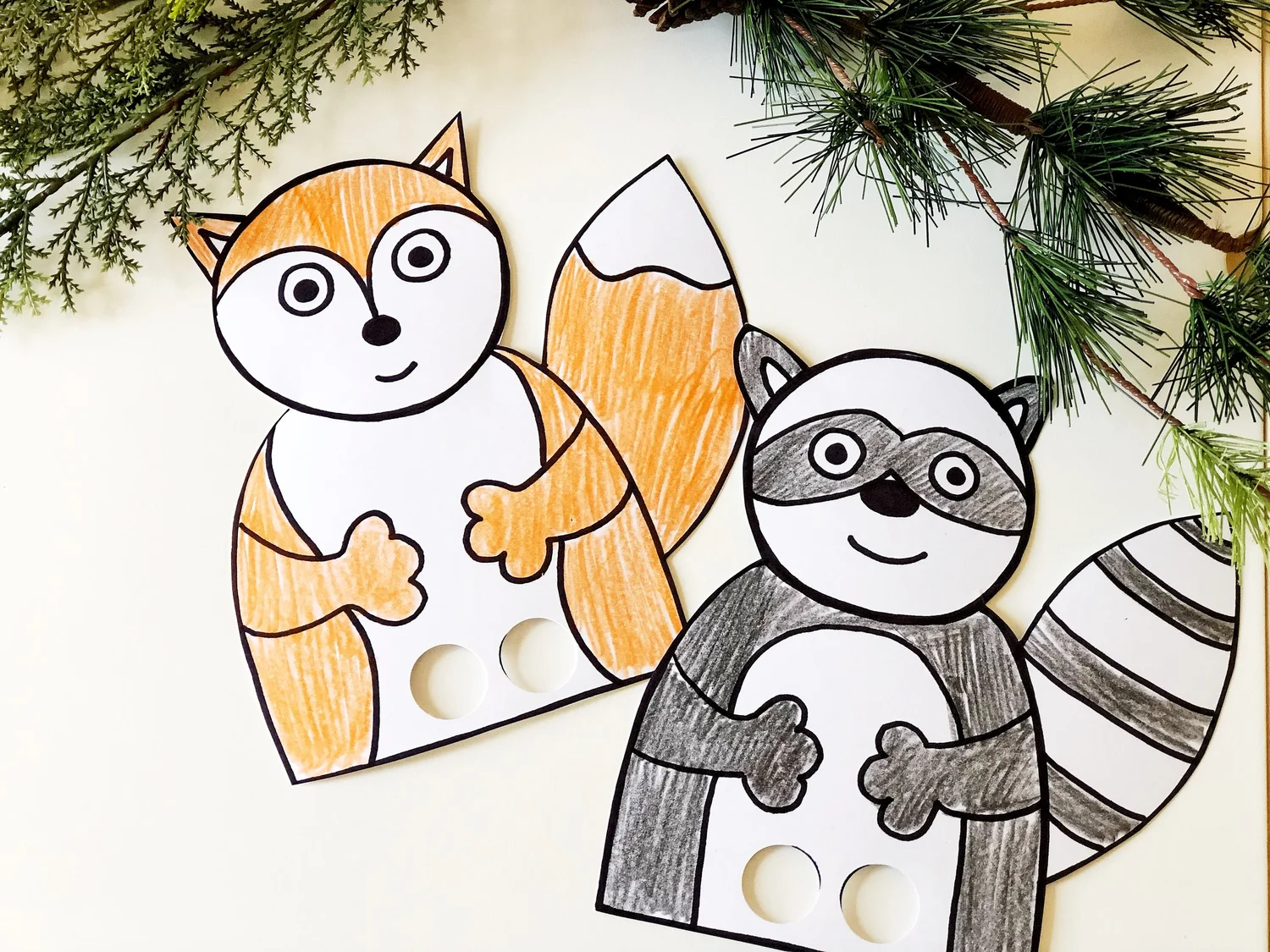 Woodland Puppets (FREE PRINTABLE) — Blog & DIY Resources | Kid Lab: A ...