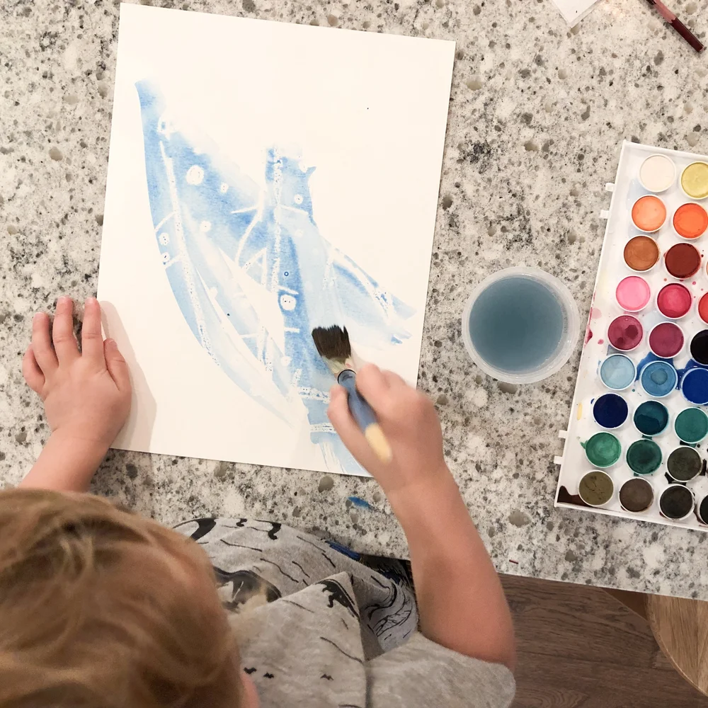 Watercolor Whale Shark Tutorial — Blog & DIY Resources | Kid Lab: A ...