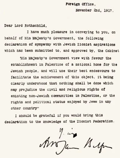 108th anniversary of the Balfour Declaration — Bible News Prophecy Radio
