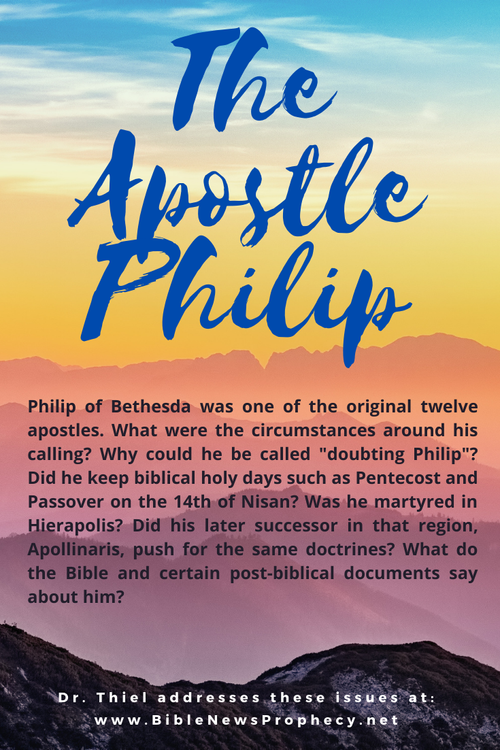 The Apostle Philip — Bible News Prophecy Radio
