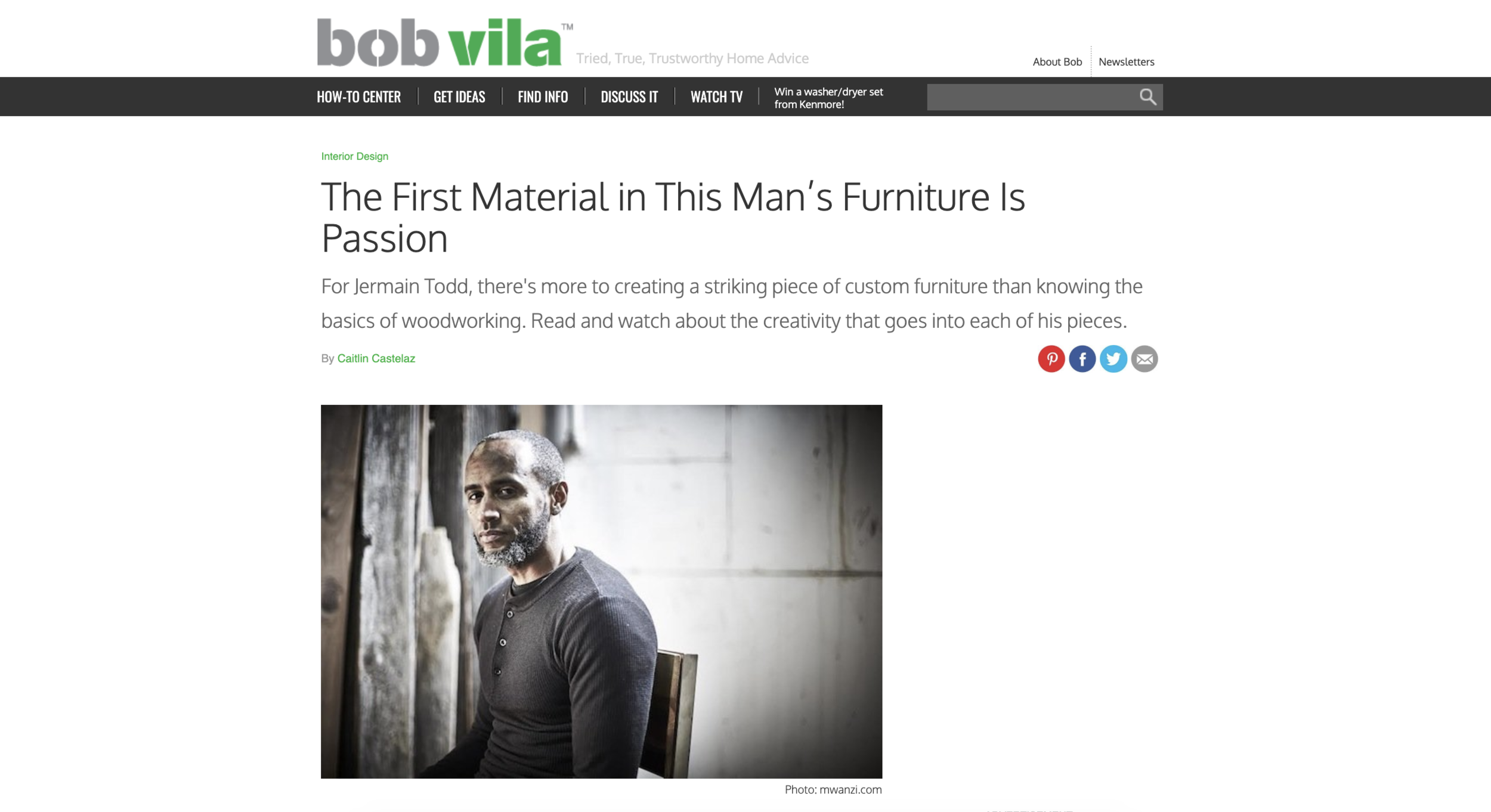 “Mwanzi” featured on BobVila.com and Make Magazine — ONCE FILMS