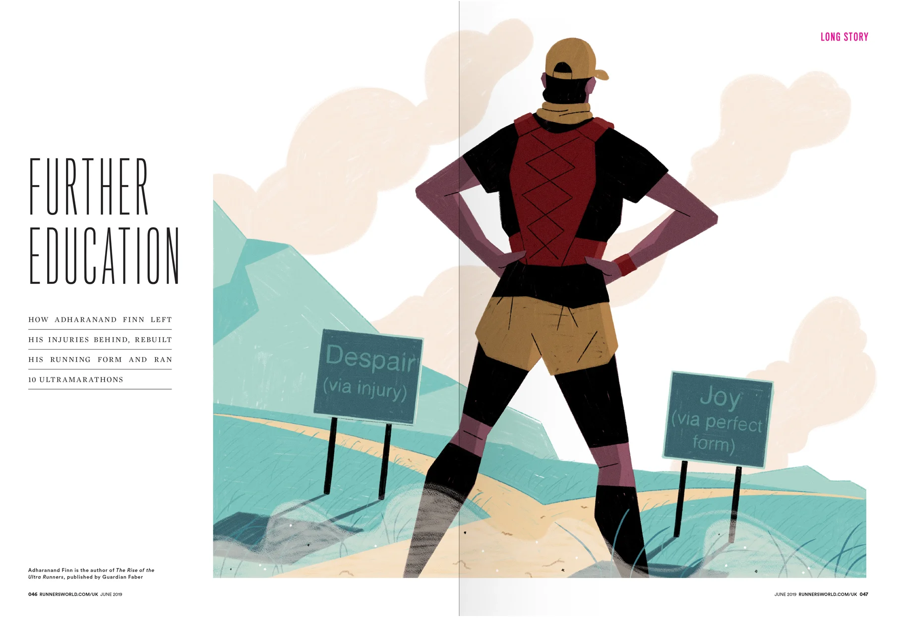 Runners World — dale edwin murray illustration