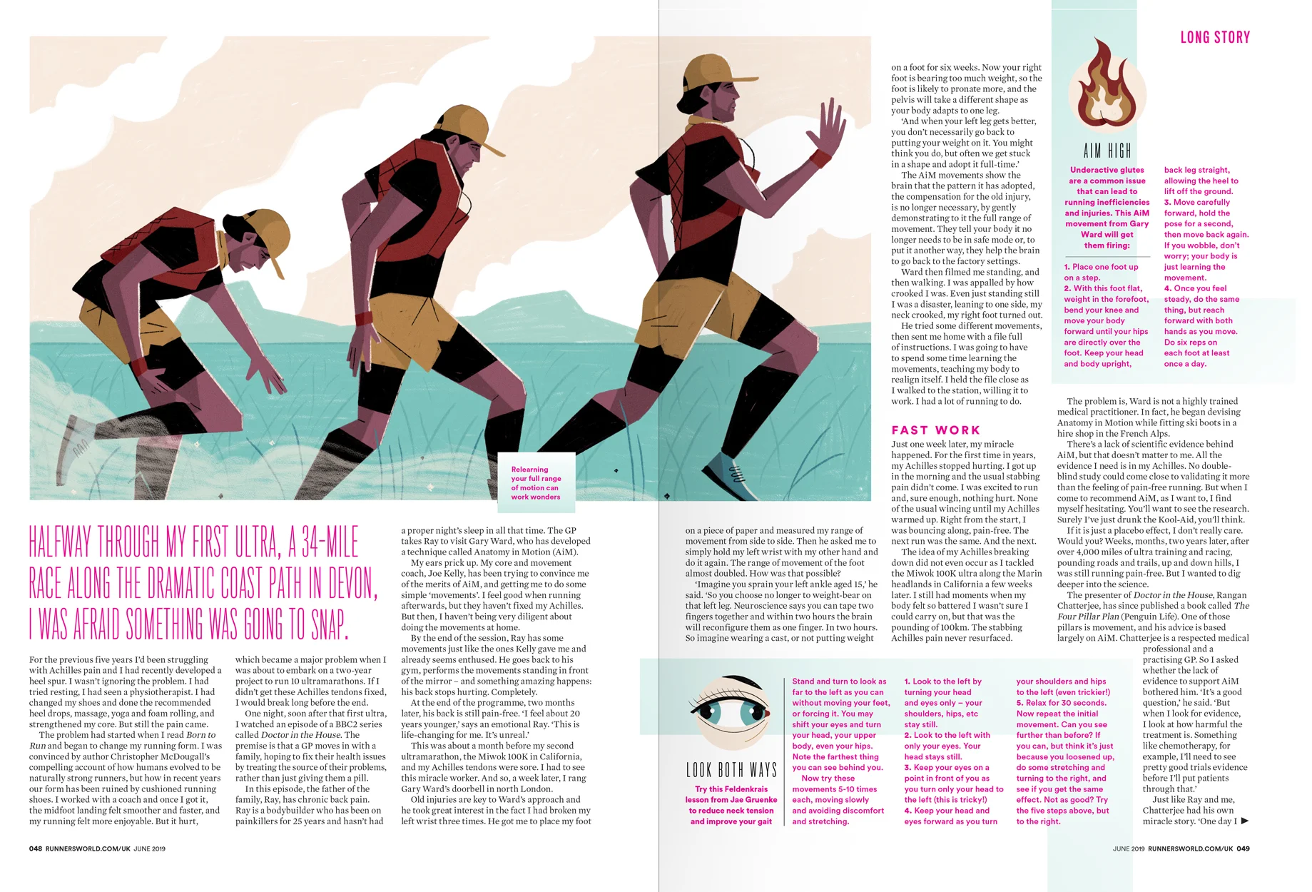 Runners World — dale edwin murray illustration