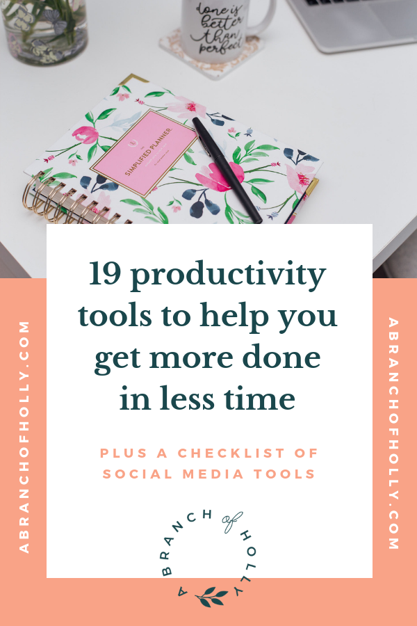 19 OF THE BEST PRODUCTIVITY TOOLS TO HELP YOU GET MORE DONE IN LESS ...
