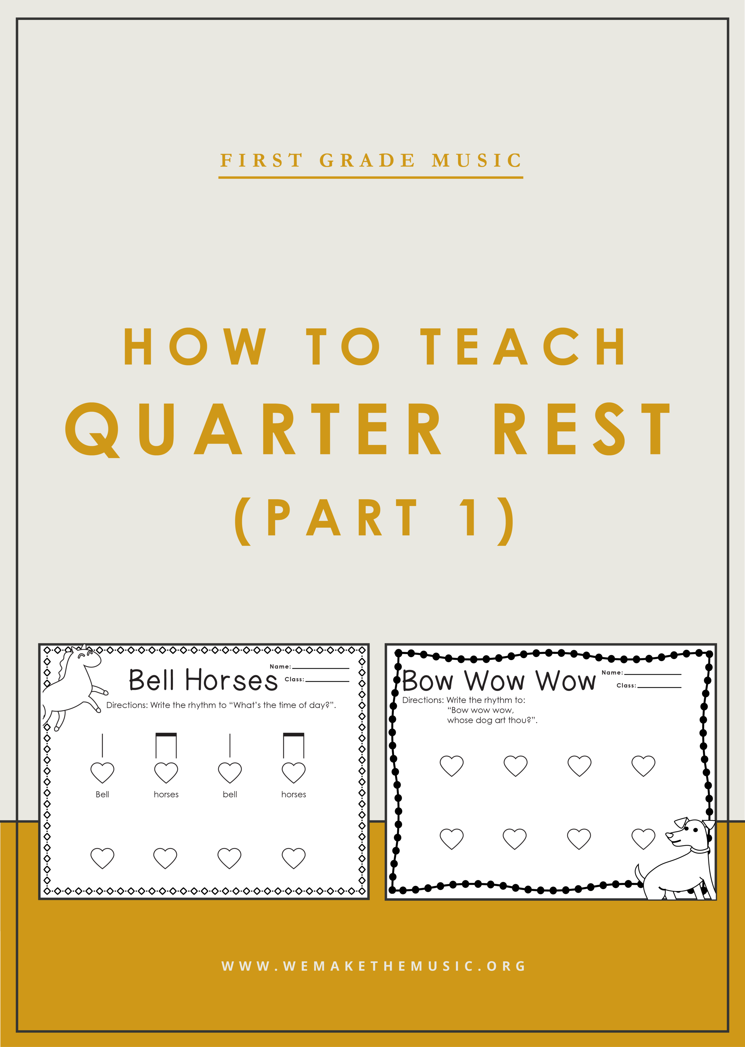 How to Prepare Quarter Rest — Victoria Boler