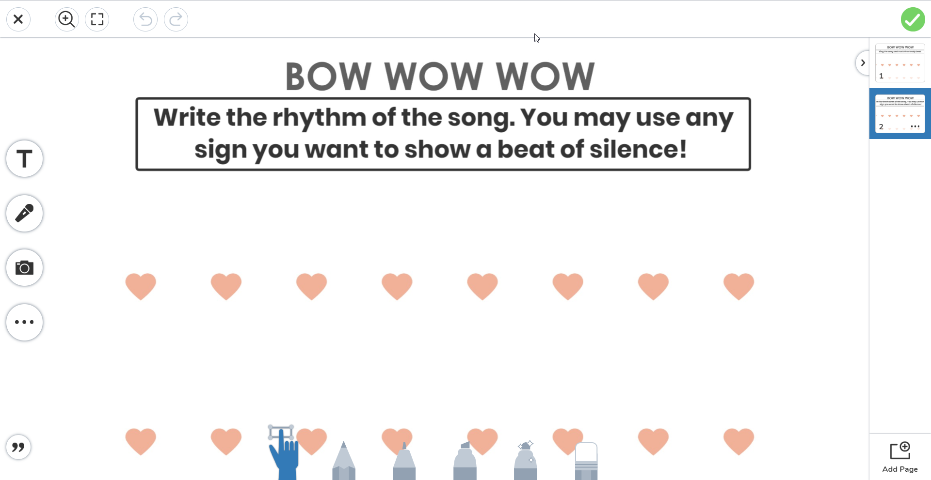 A Complete 1st Grade Virtual Music Lesson using Seesaw and Google ...
