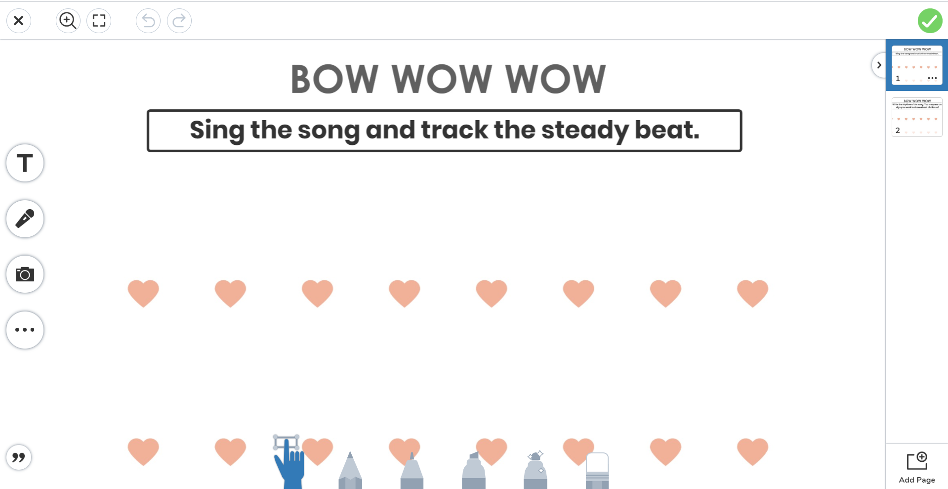 A Complete 1st Grade Virtual Music Lesson using Seesaw and Google ...