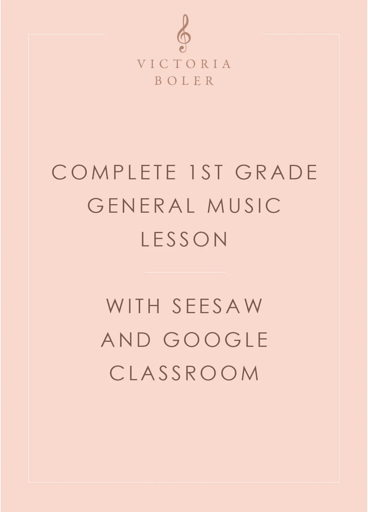 A Complete 1st Grade Virtual Music Lesson using Seesaw and Google ...