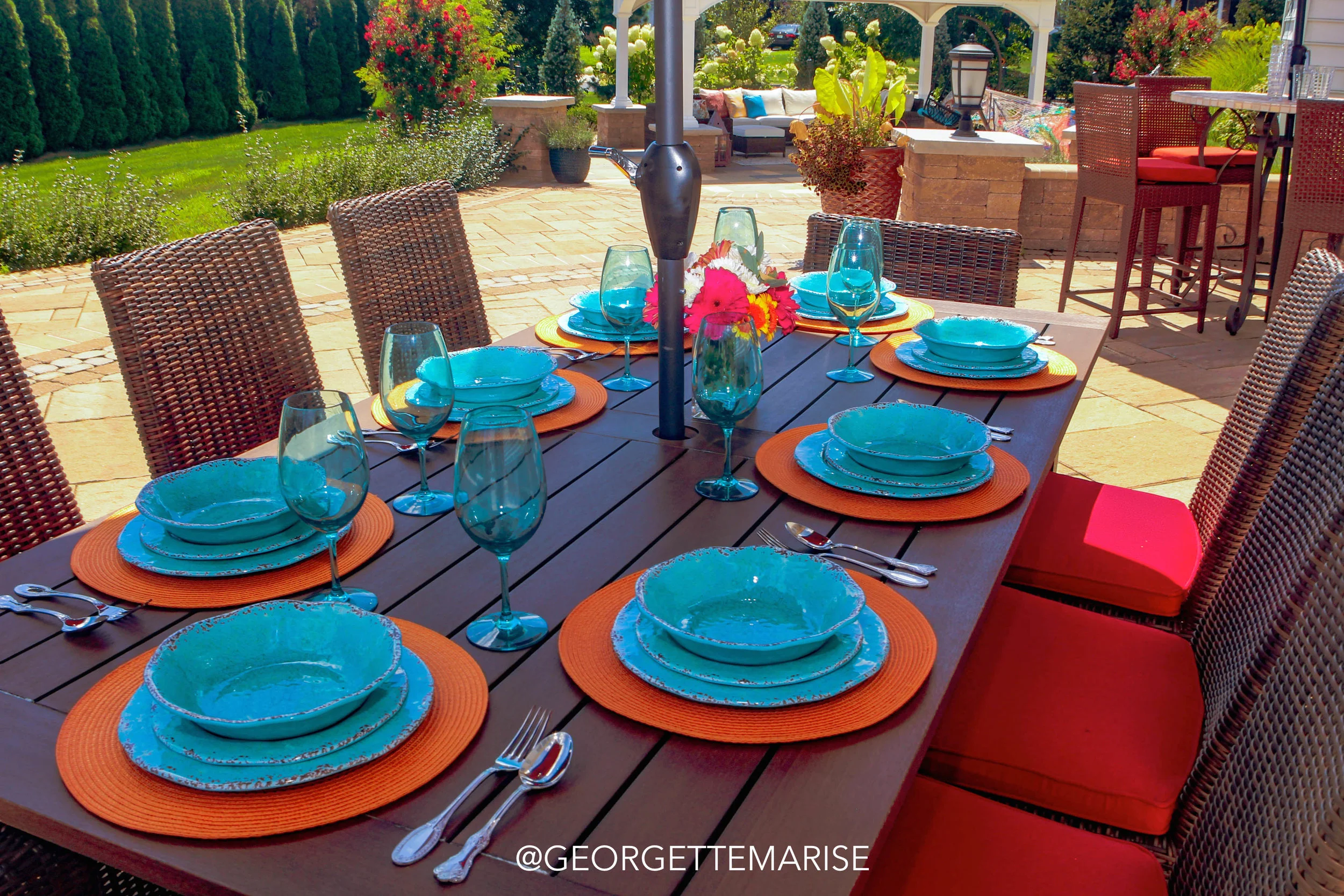 Project Tour: Outdoor Retreat — GEORGETTE MARISE INTERIORS