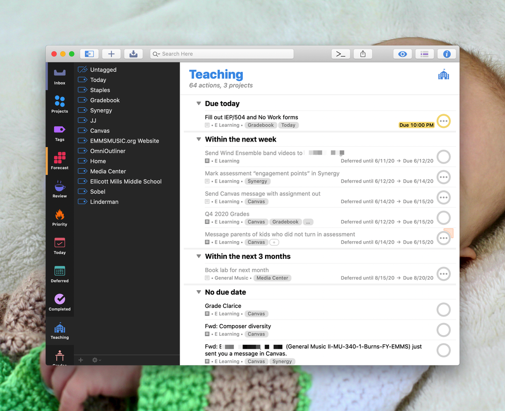 Staying On Top of Teaching Responsibilities with OmniFocus Perspectives ...