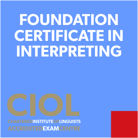 Award winning courses (CIoL interpreting qualifications) for linguists