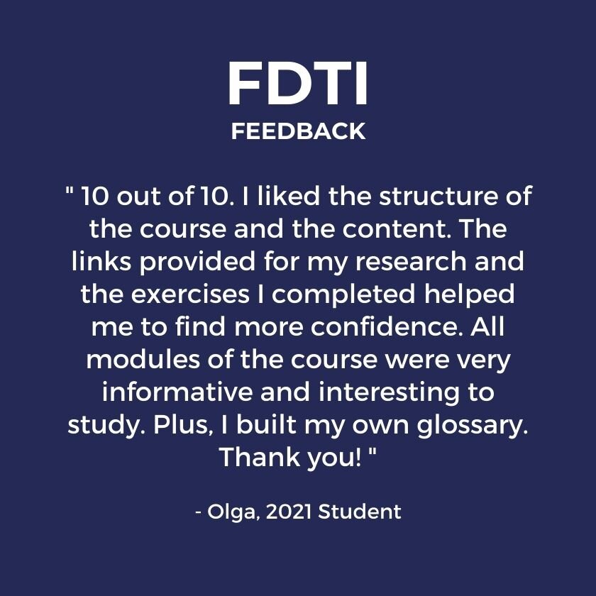 Foundation Diploma in Translation + Interpreting (FDTI) COURSE ...