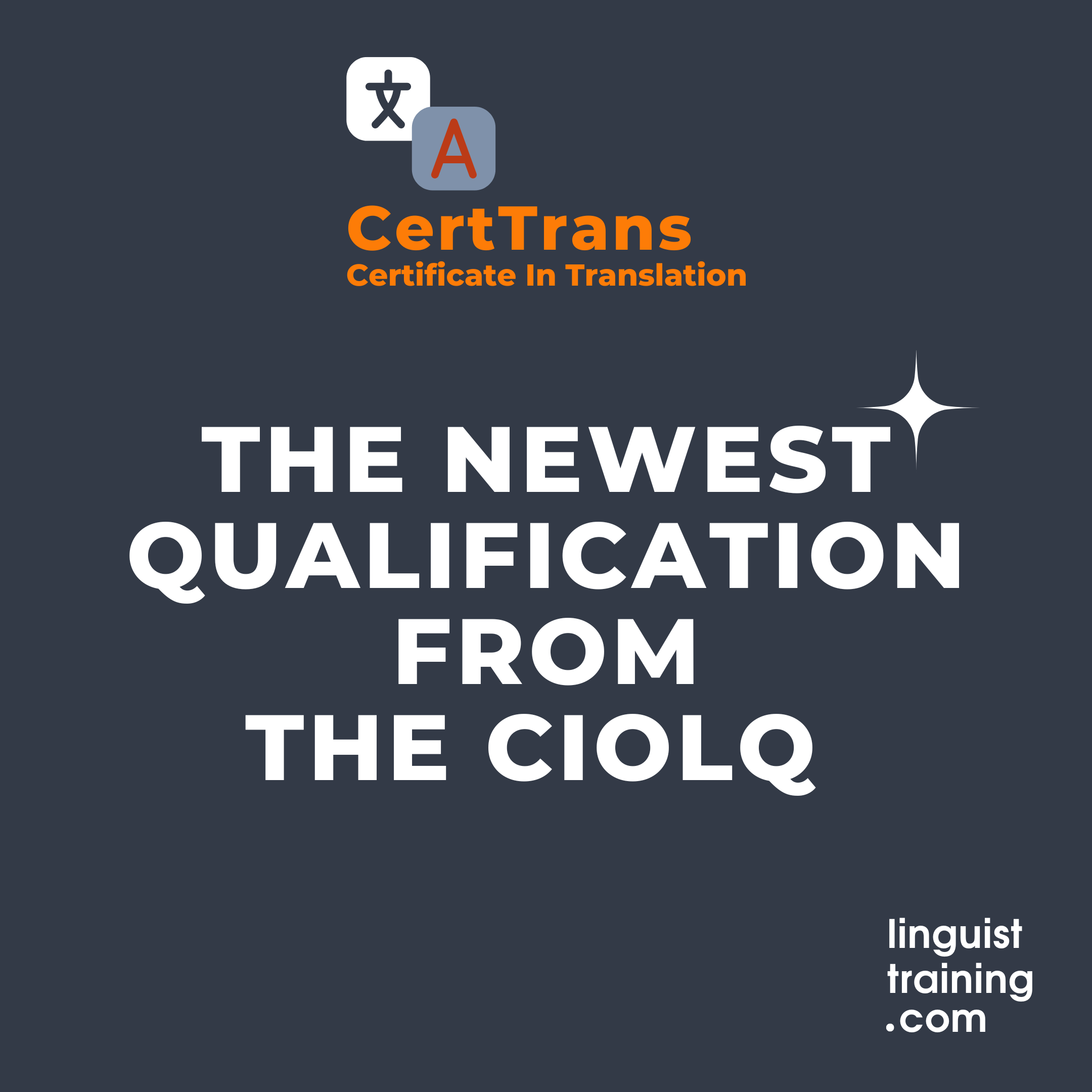 CIOL Level 6 Certificate in Translation (CertTrans) course ...