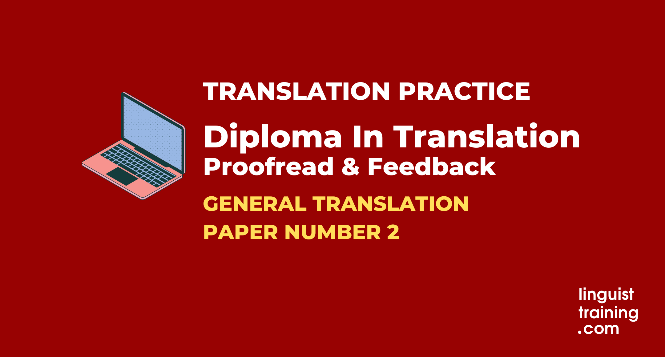 Diploma in Translation (DipTrans) course - by award winning online ...