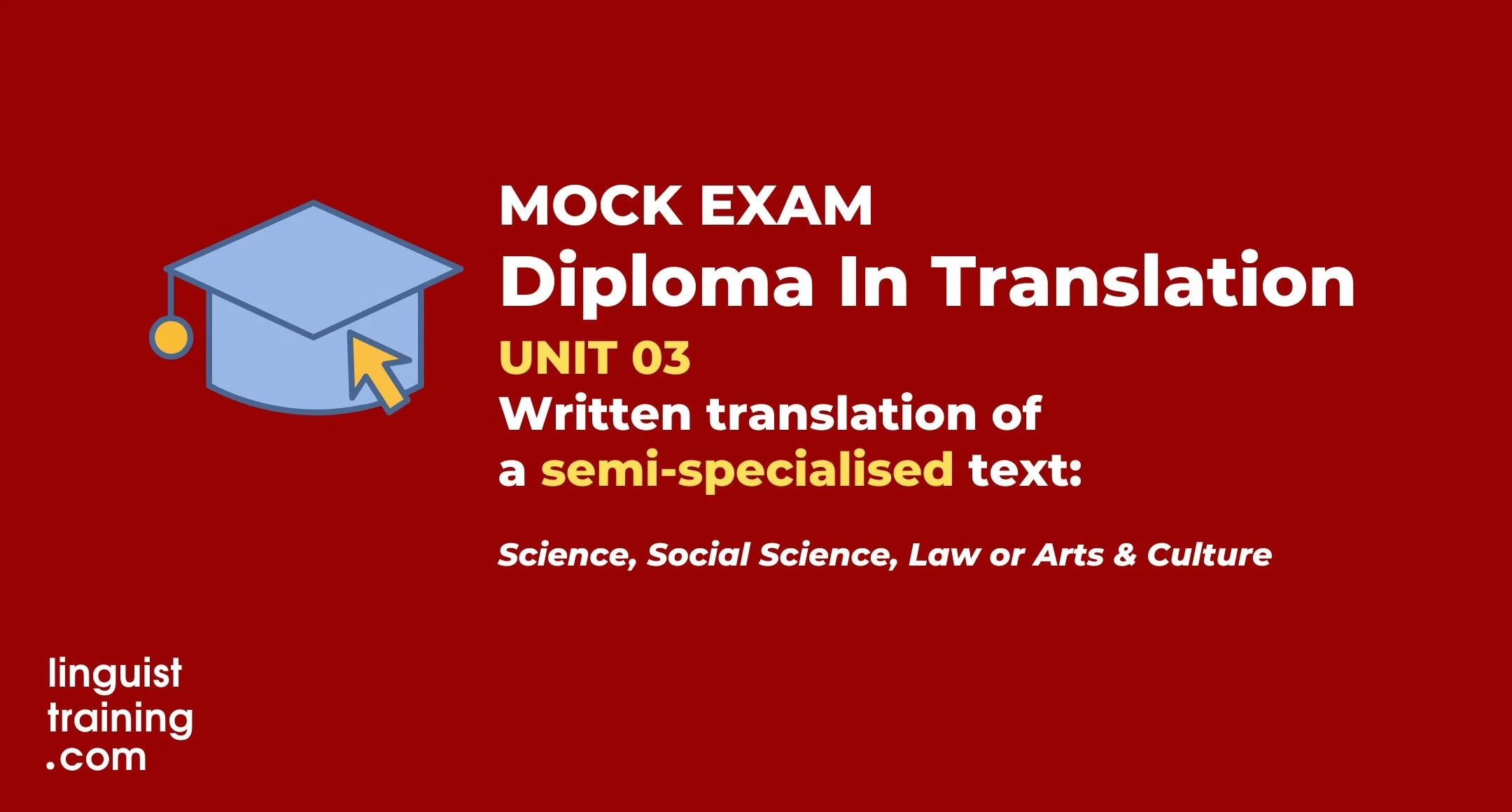 Diploma in Translation (DipTrans) course - by award winning online ...