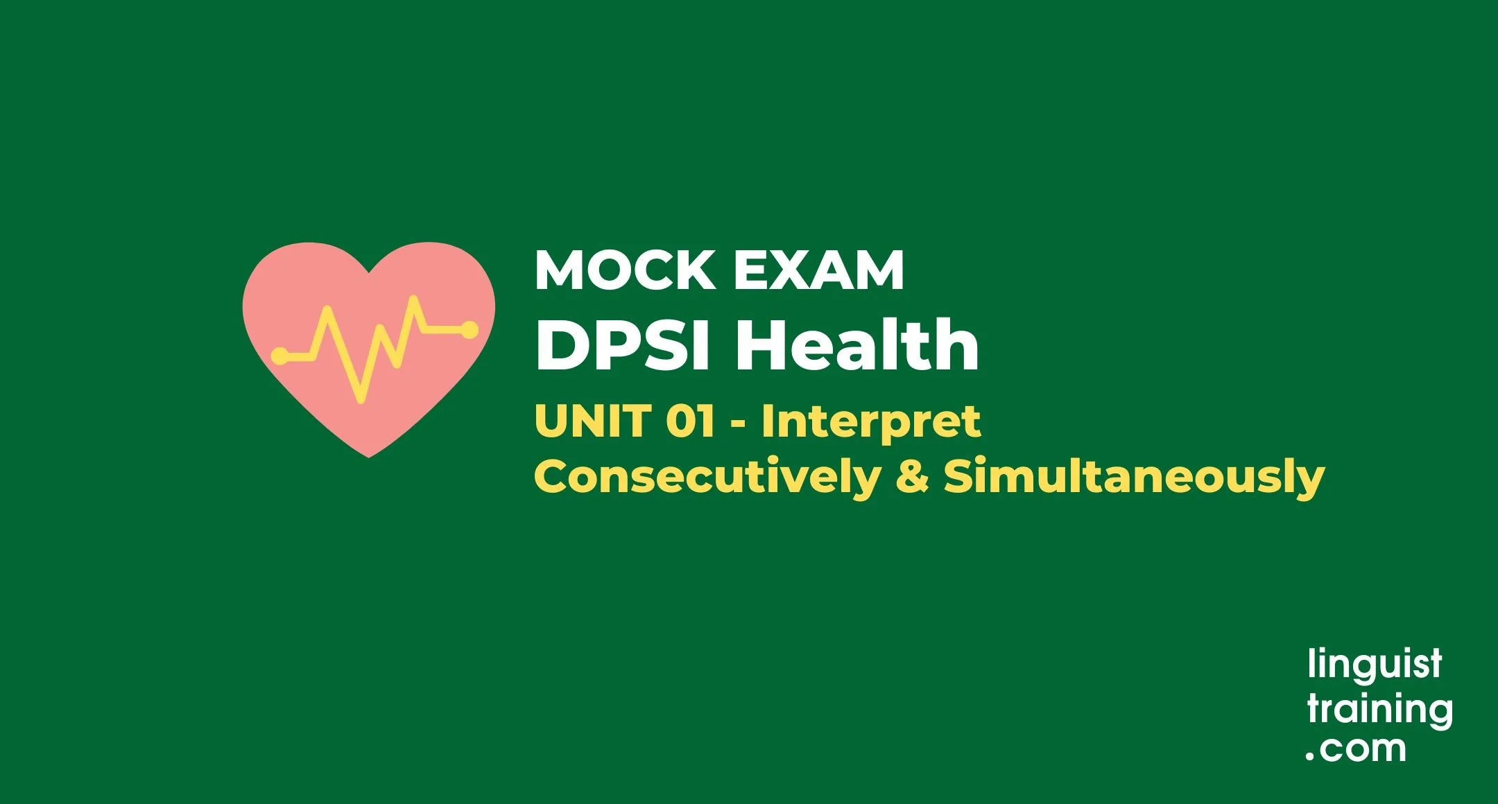 Diploma in Public Service Interpreting (DPSI) HEALTH course ...