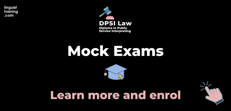 Diploma in Public Service Interpreting (DPSI) LAW course ...