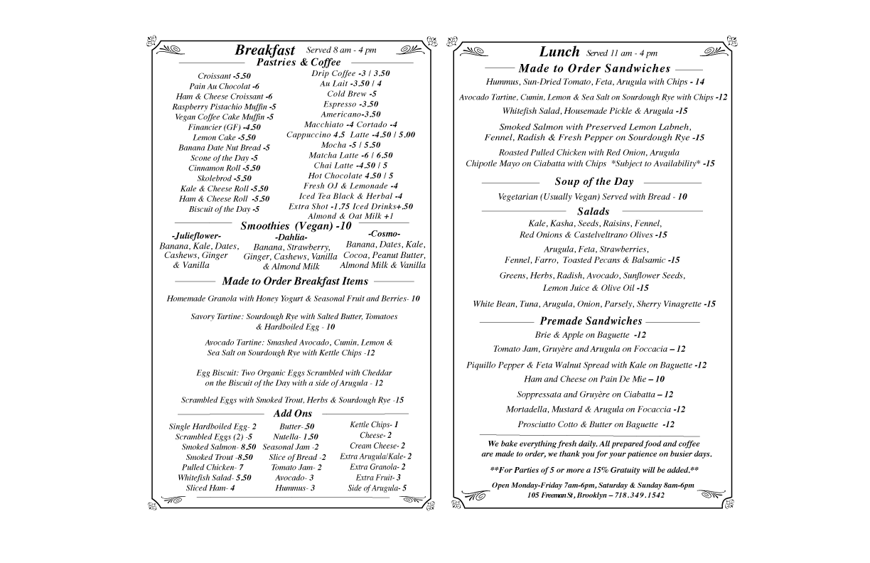 Greenpoint — Bakeri