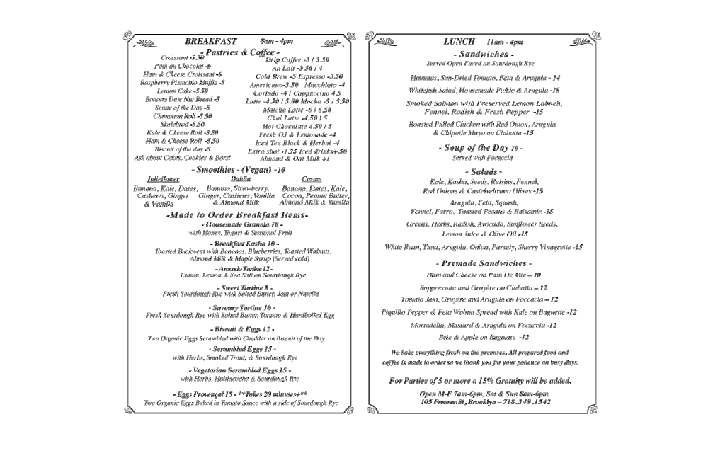 Greenpoint — Bakeri