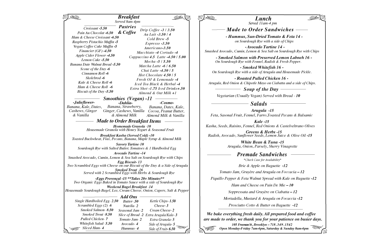 Greenpoint — Bakeri