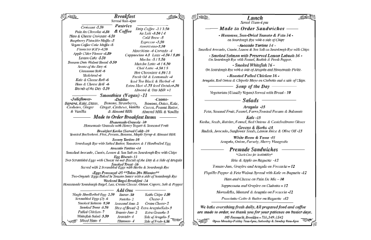 Greenpoint — Bakeri