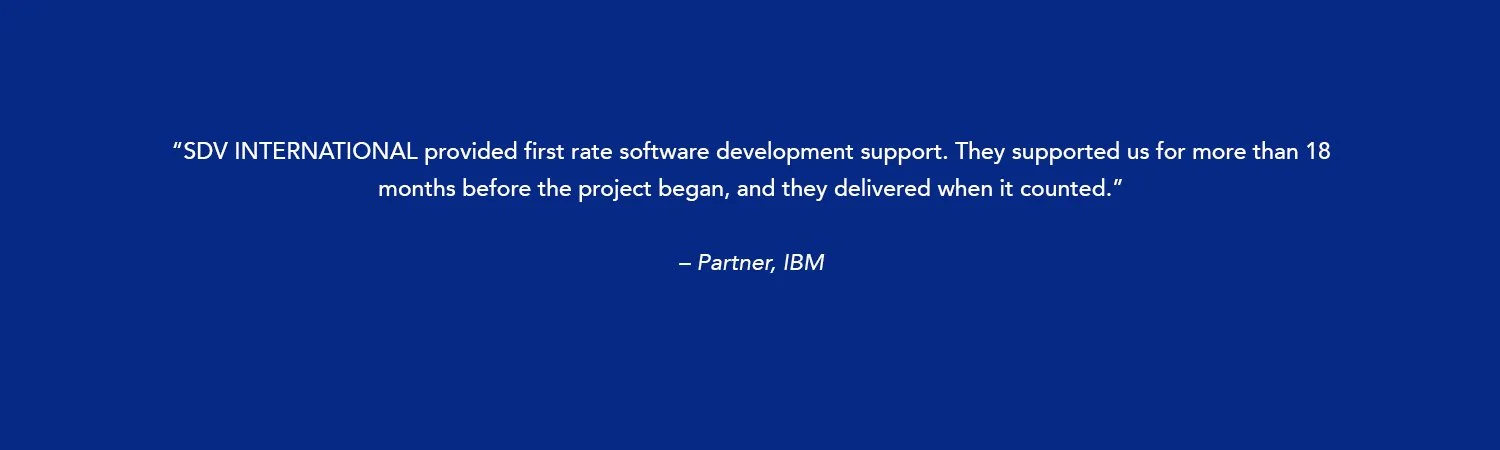 SDV International | Government Consulting | Washington DC