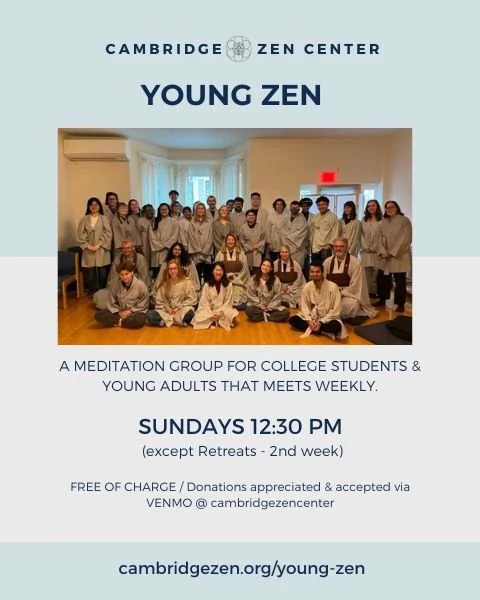 Meditation Groups — Cambridge Zen Center