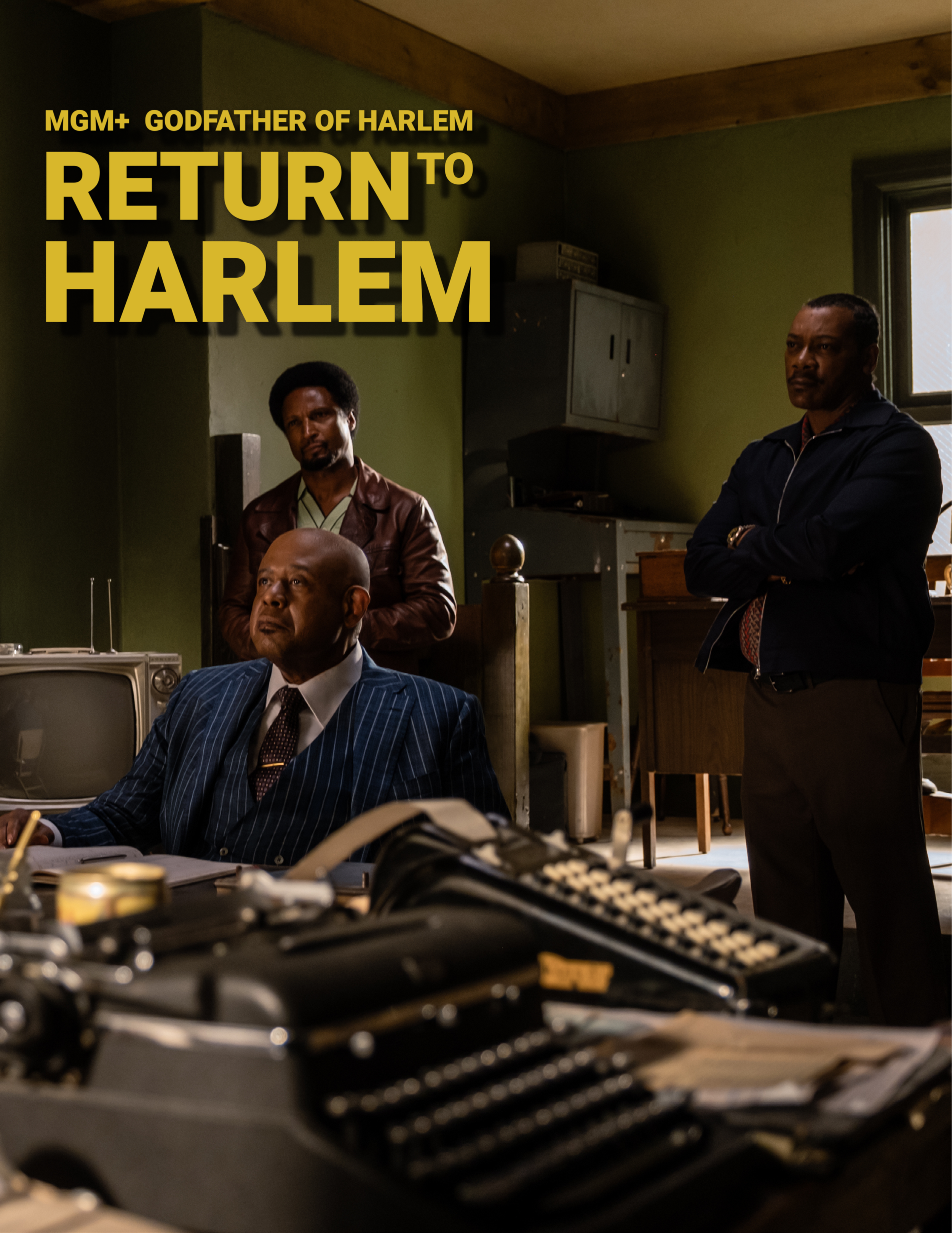 MGM+ GODFATHER OF HARLEM | RETURN TO HARLEM — Athleisure Mag ...