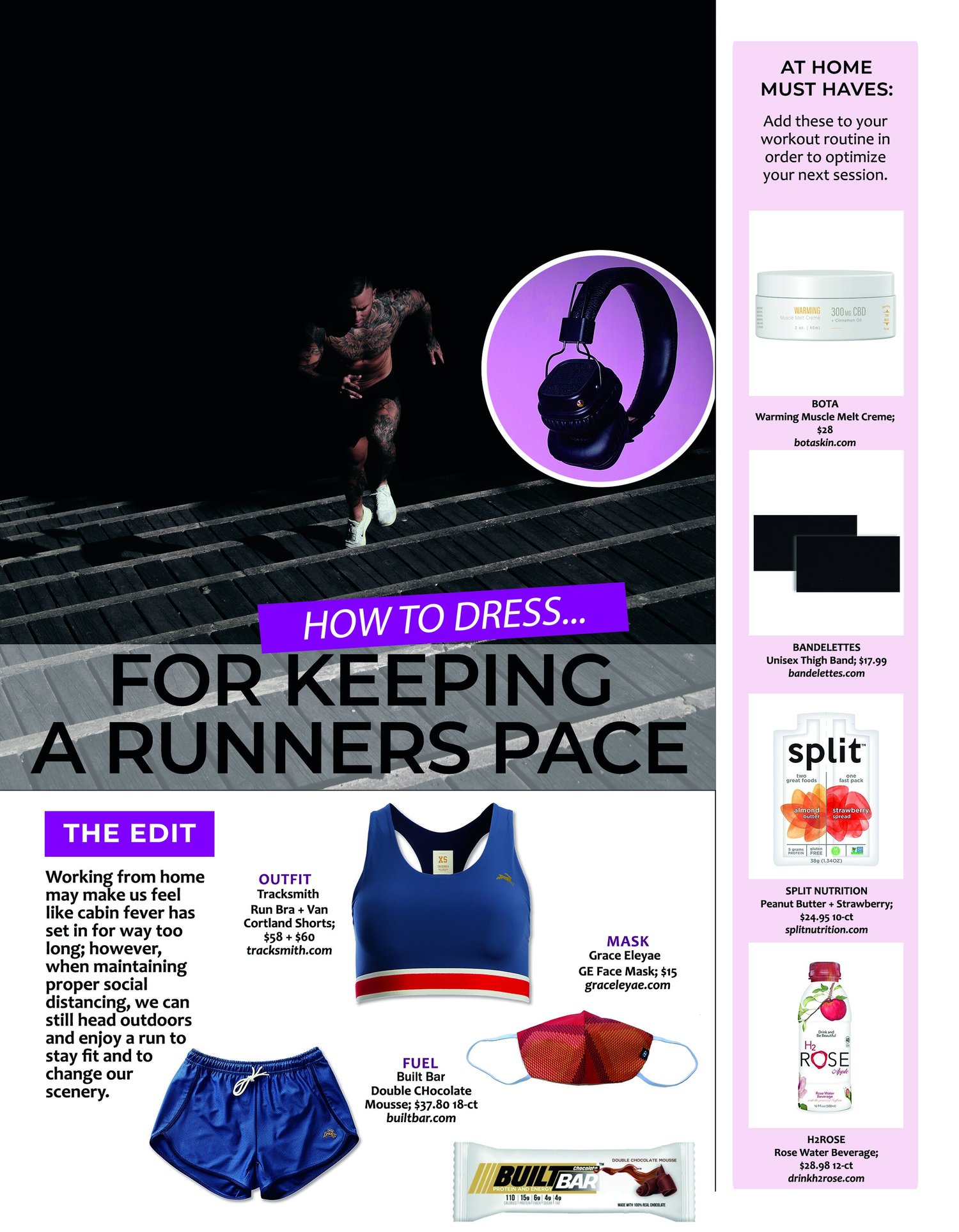 HOW TO DRESS FOR KEEPING A RUNNERS PACE — Athleisure Mag™ | Athleisure ...