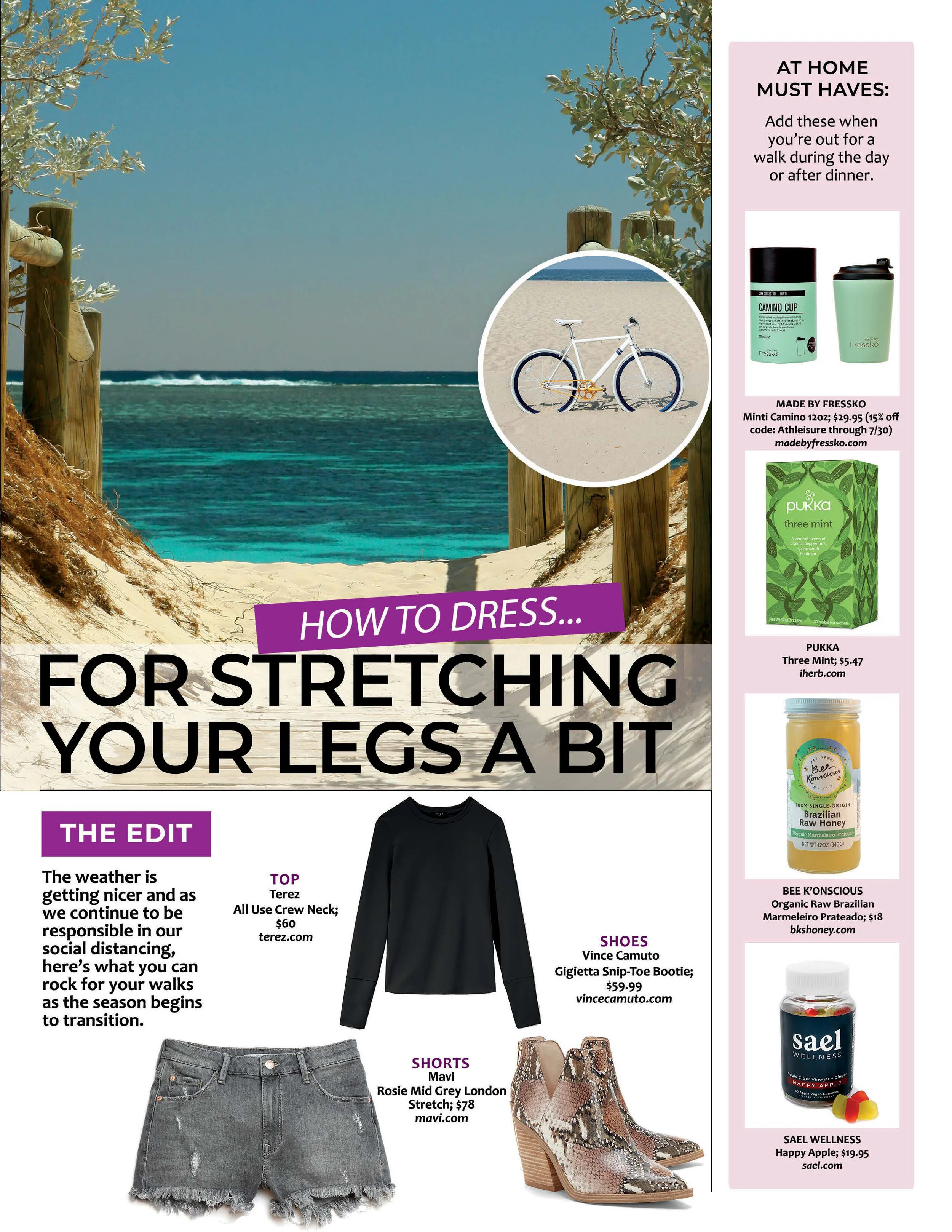 HOW TO DRESS | FOR STRETCHING YOUR LEGS A BIT — Athleisure Mag ...