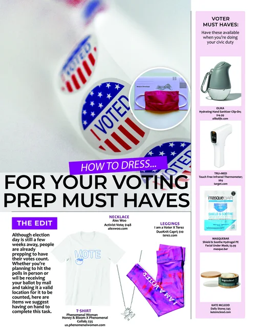 HOW TO DRESS | FOR YOUR VOTING PREP MUST HAVES — Athleisure Mag ...