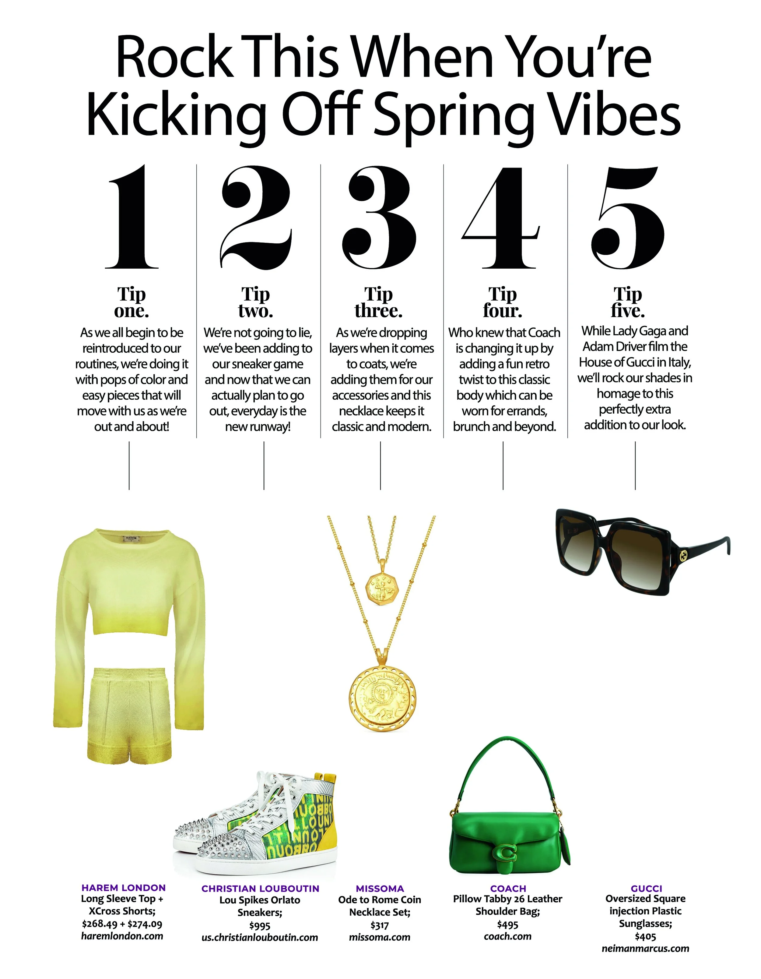 ROCK THIS WHEN YOU'RE KICKING OFF SPRING VIBES — Athleisure Mag ...