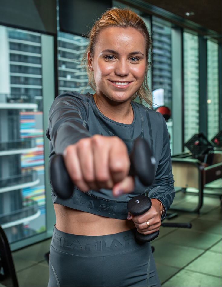 FOR THE LOVE OF THE GAME WITH SOFIA KENIN — Athleisure Mag ...