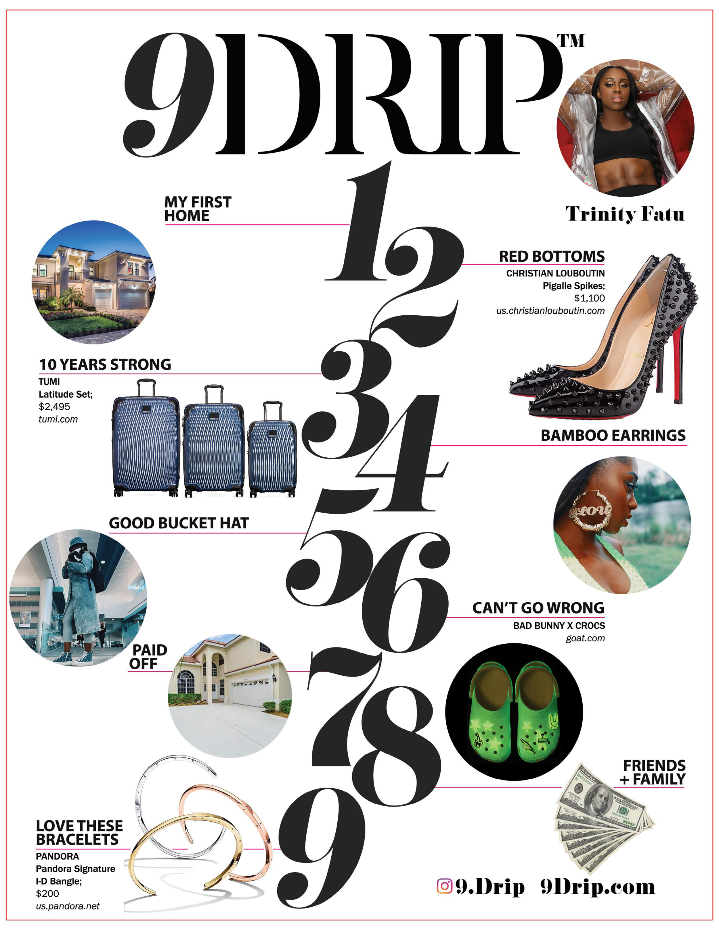 9DRIP | TRINITY FATU — Athleisure Mag™ | Athleisure Culture