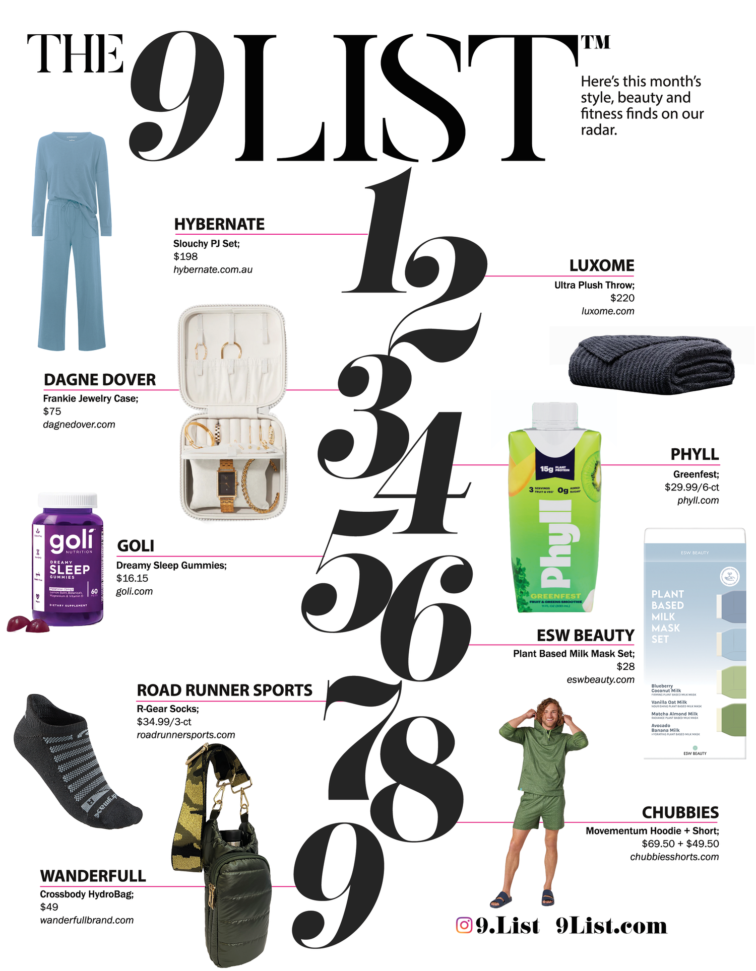 9LIST — Athleisure Mag™ | Athleisure Culture