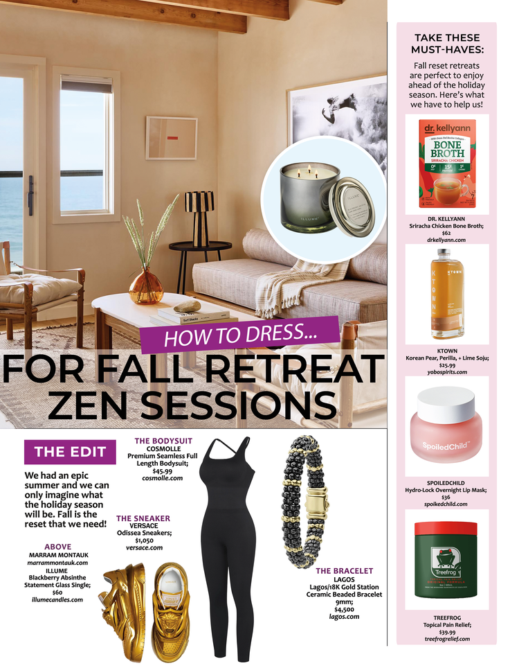 HOW TO DRESS | FOR FALL RETREAT ZEN SESSIONS — Athleisure Mag ...
