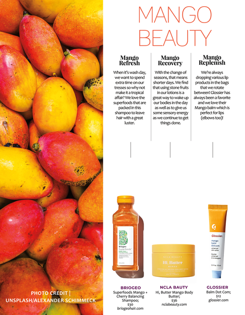 MANGO BEAUTY — Athleisure Mag™ | Athleisure Culture