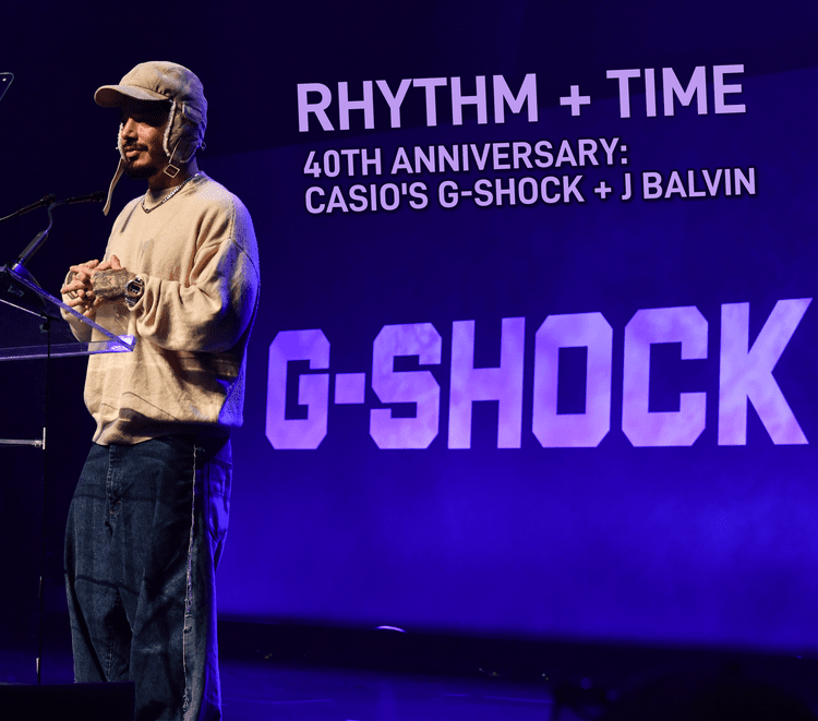 RHYTHM + TIME 40TH ANNIVERSARY: CASIO'S G-SHOCK + J BALVIN — Athleisure ...