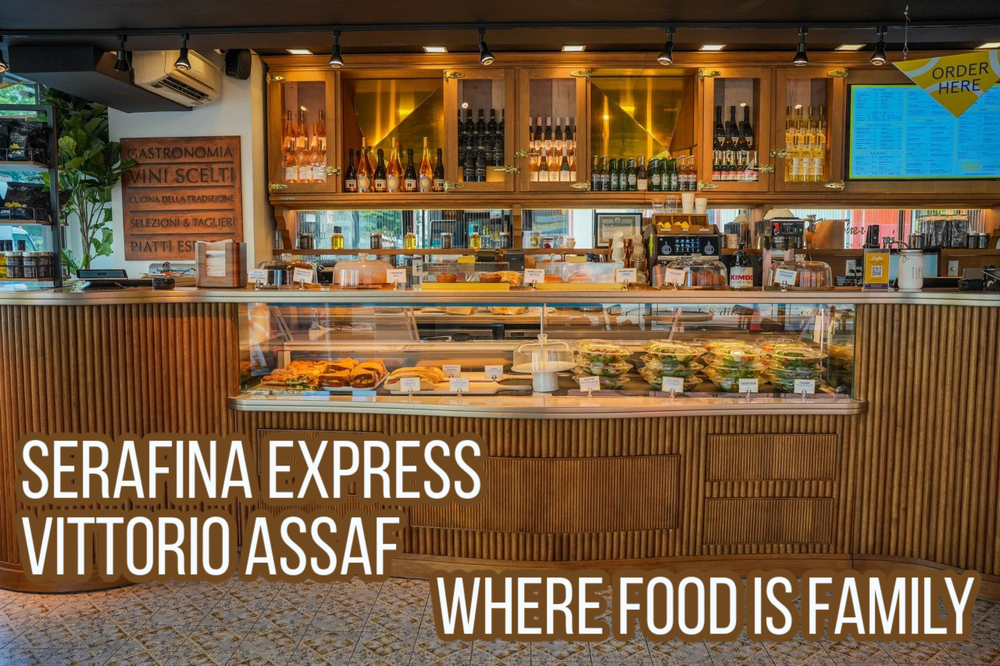 WHERE FOOD IS FAMILY - SERAFINA EXPRESS | VITTORIO ASSAF — Athleisure ...