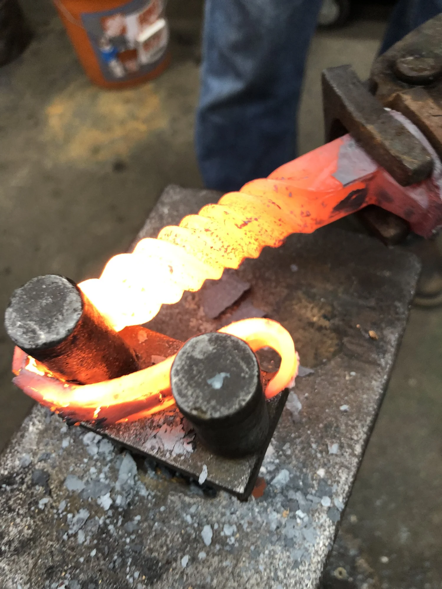 Blacksmithing Lessons — The Barefoot Forge