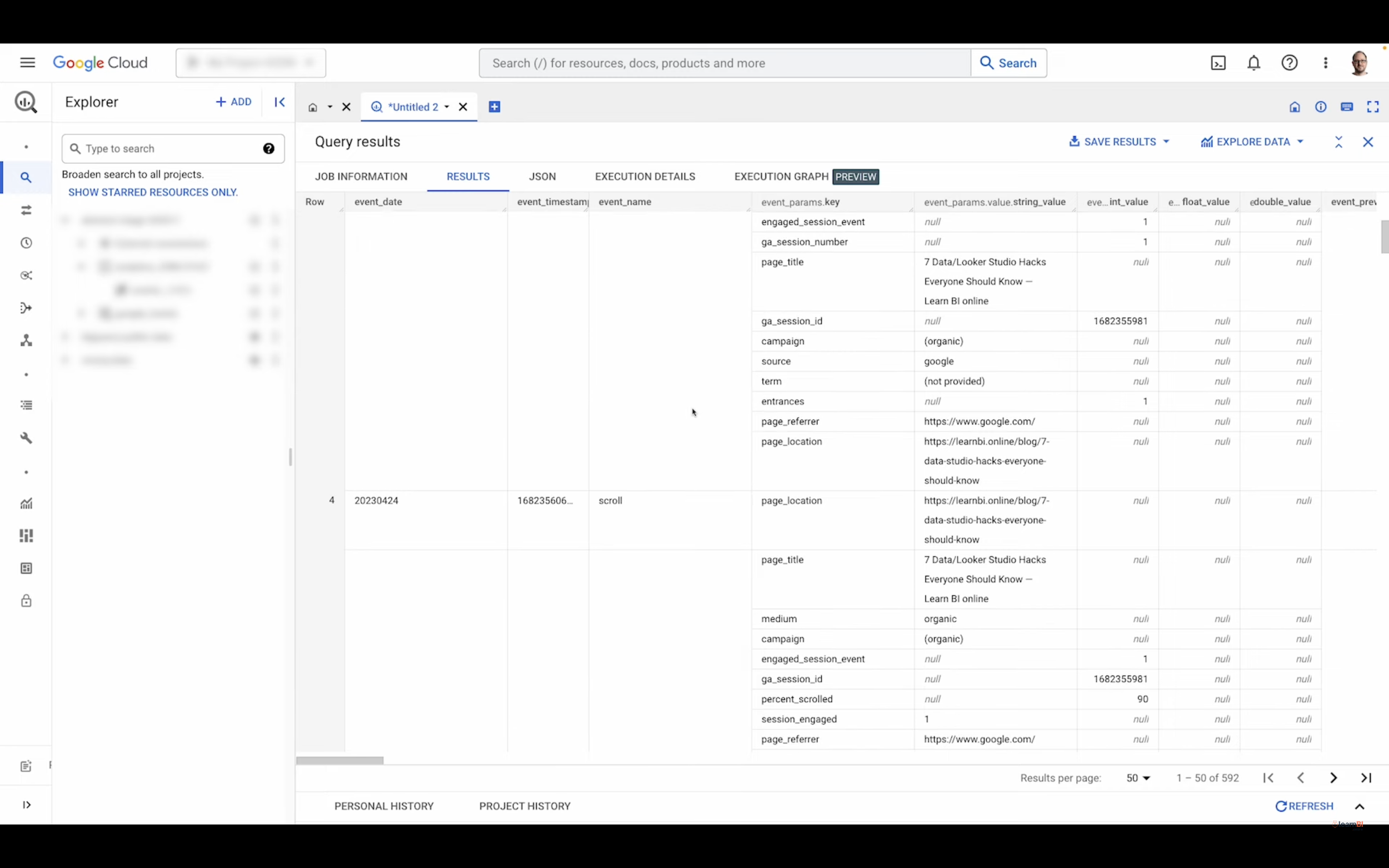 Building GA4 Reports Using BigQuery — Learn BI online