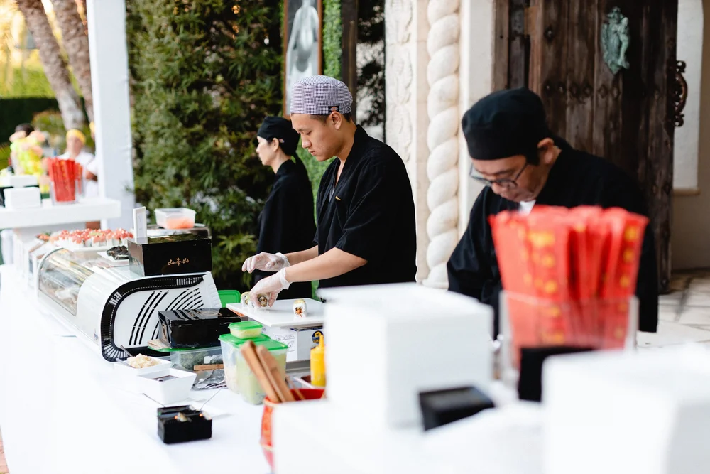 Sushi Stations For Classy Weddings & Corporate Events in Miami ...