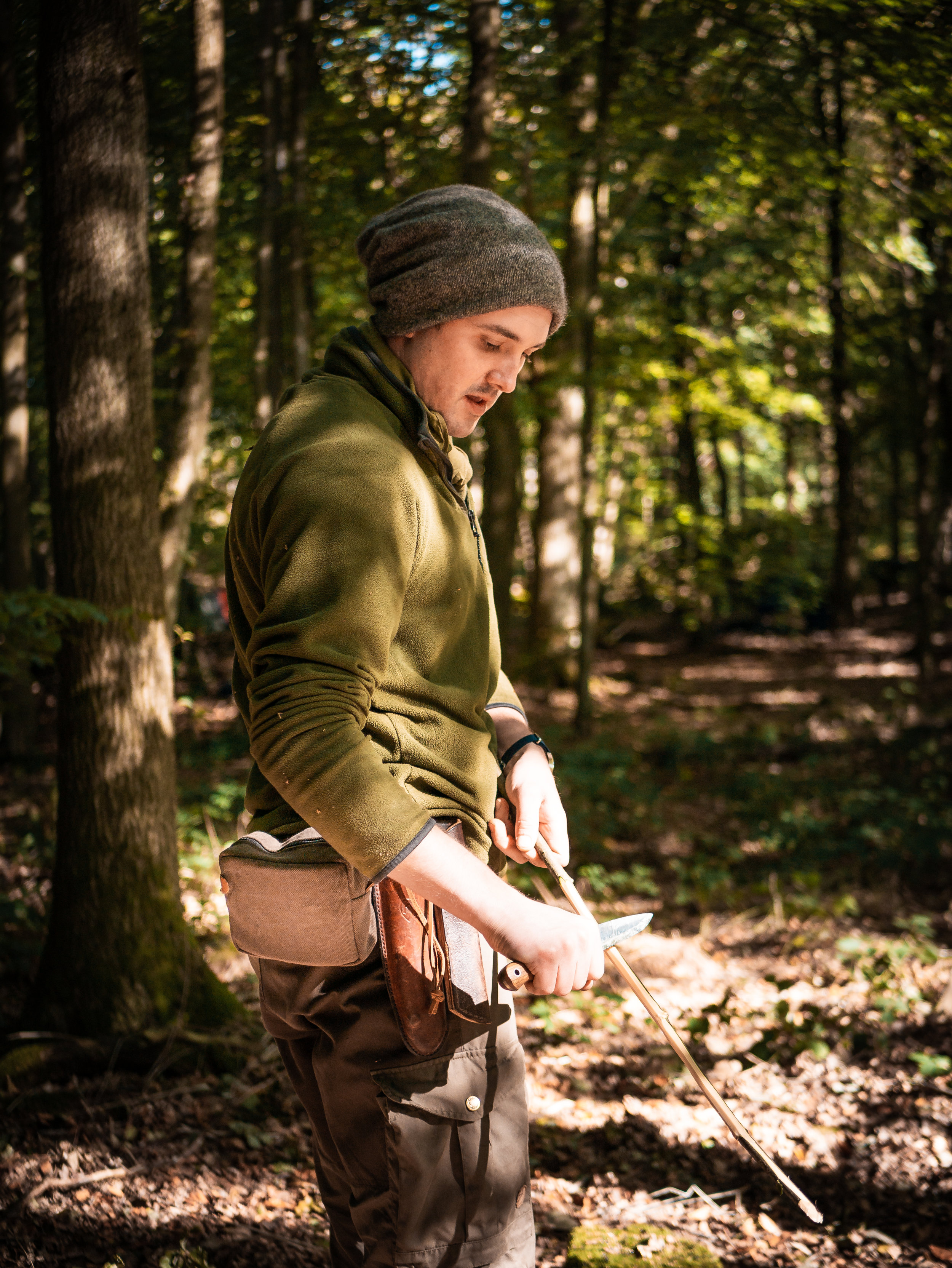 A simple technique for knife-craft — Howl Bushcraft Courses and ...