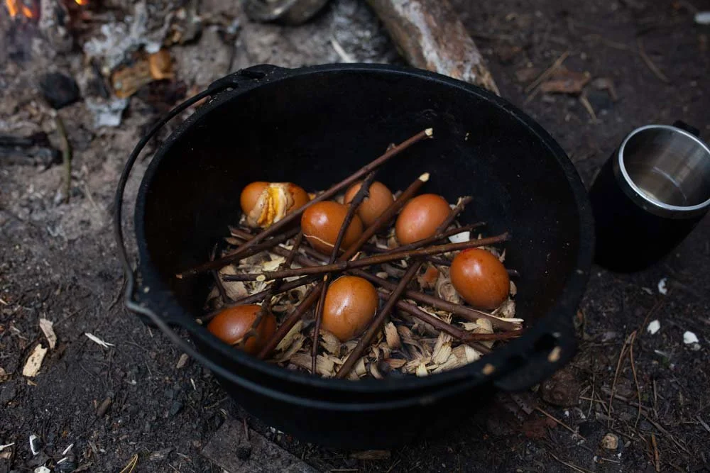 Phoenix Eggs - The joy of baking eggs over the fire — Howl Bushcraft ...