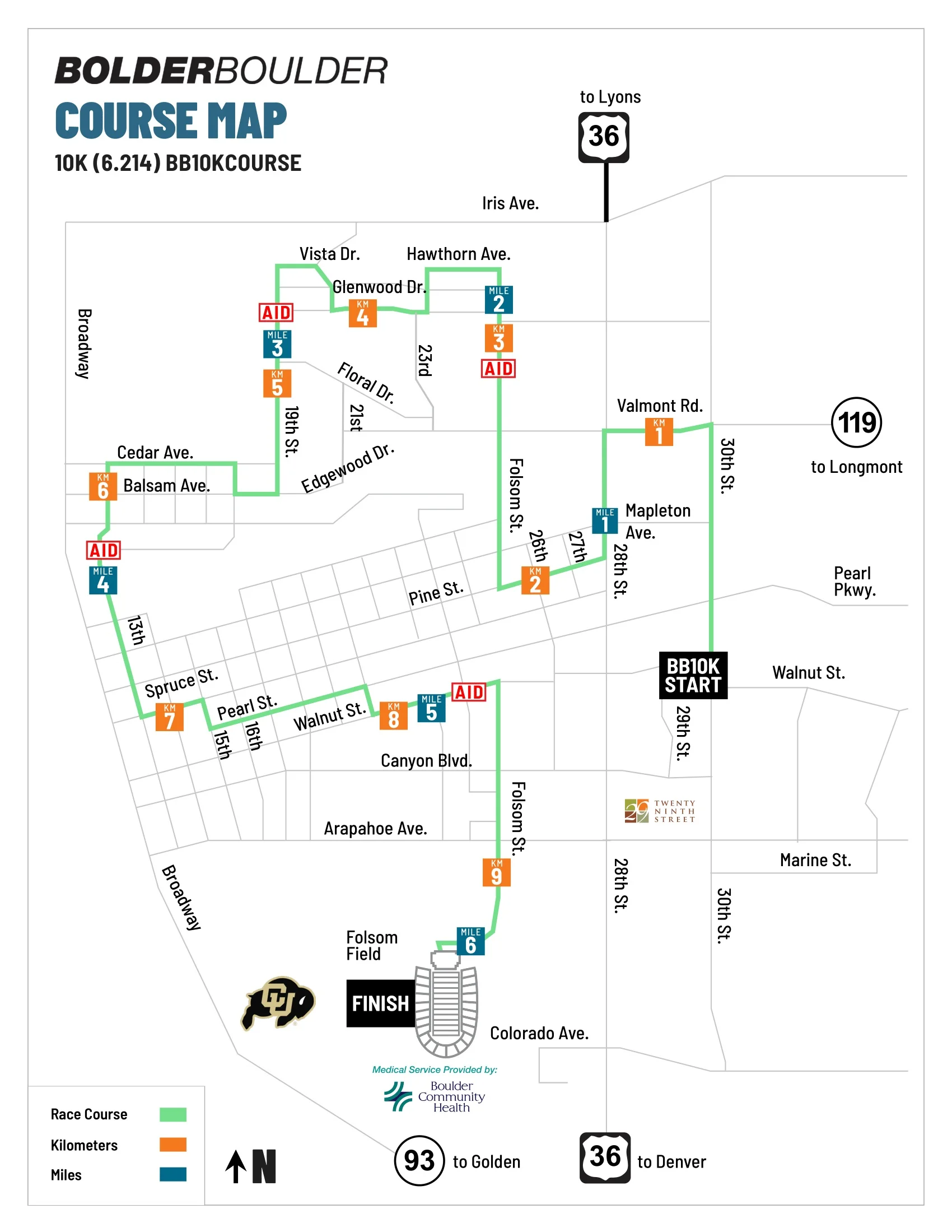 Bolder Boulder 10k 2019 - Magic of Running