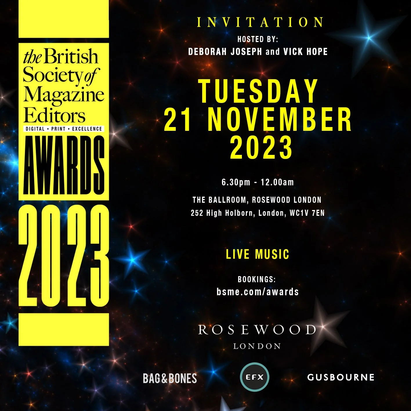 BSME Awards 2023 Booking — BSME