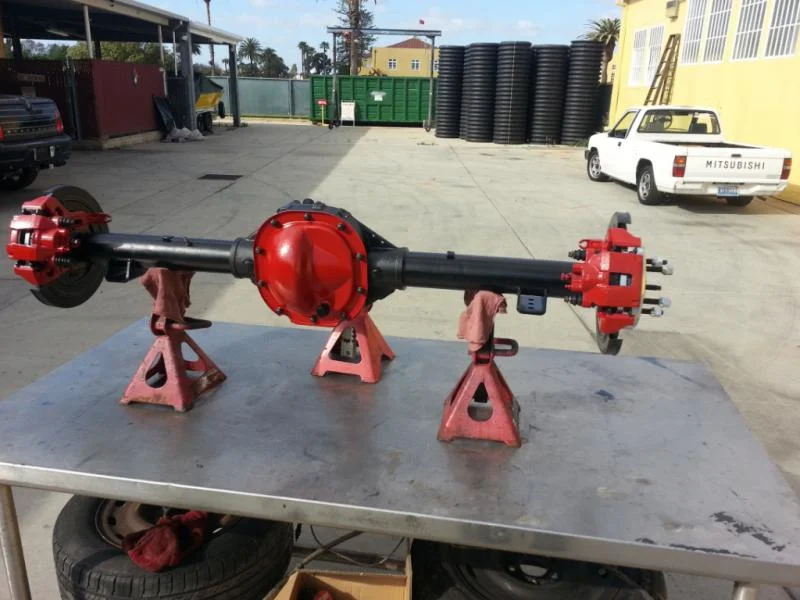 How To Narrow a Ford Explorer 8.8 Rear Axle: Part 4 - Perches ...