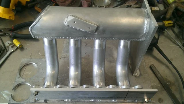 Sheet Metal Intake Manifold Entirely by Hand (Part 2) — The Fabrication ...